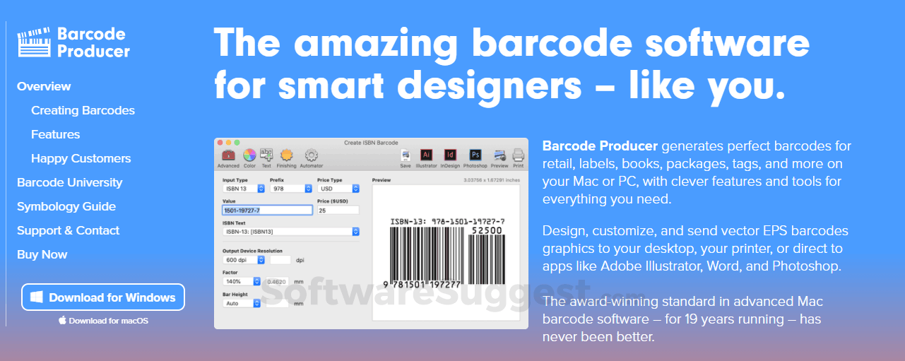 Barcode Producer - Pricing, Features, and Details in 2025
