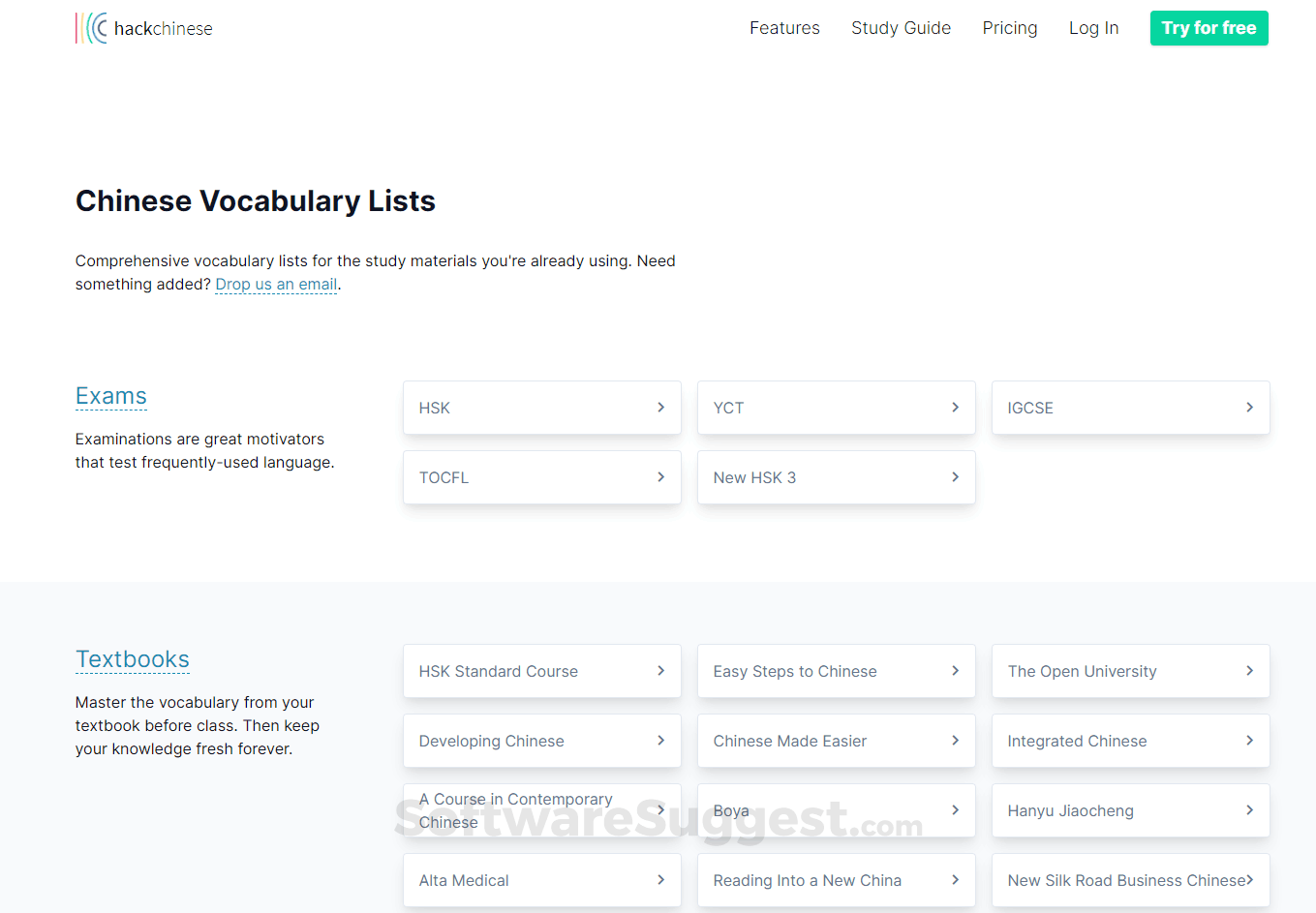 Hack Chinese Pricing, Features, and Reviews (Nov 2024)
