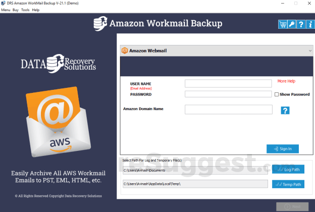 DRS Amazon Workmail Backup - Pricing, Features, and Details in 2025