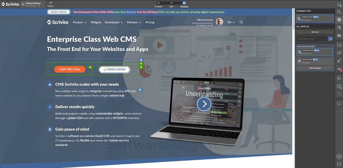 Scrivito - Pricing, Features, and Details in 2025