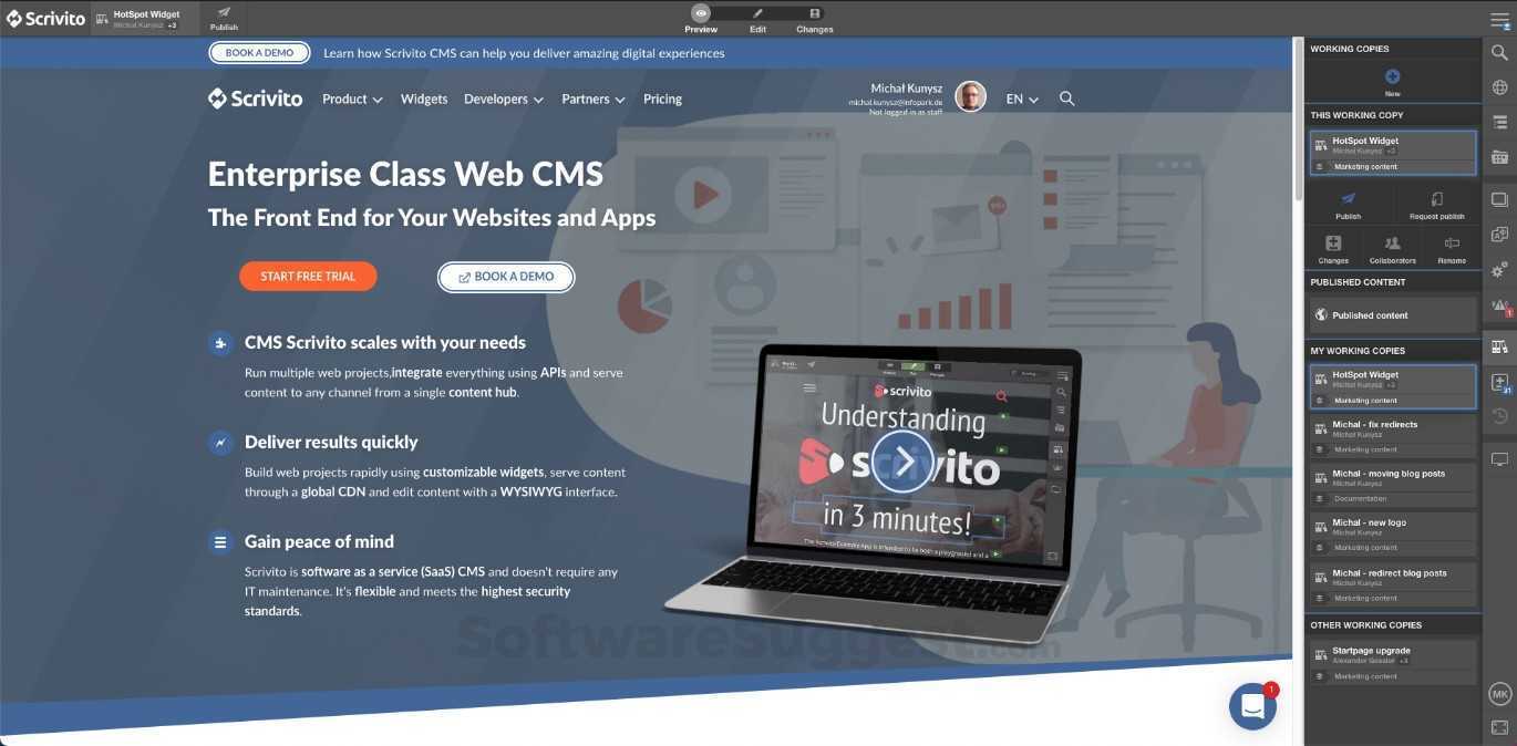 Scrivito - Pricing, Features, and Details in 2025