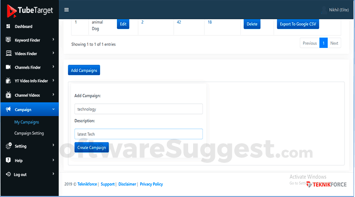 Tube Target - Pricing, Features, and Details in 2025