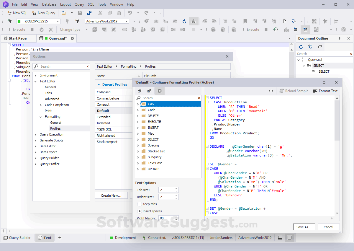 dbForge Query Builder for SQL Server Pricing, Features, and Reviews ...