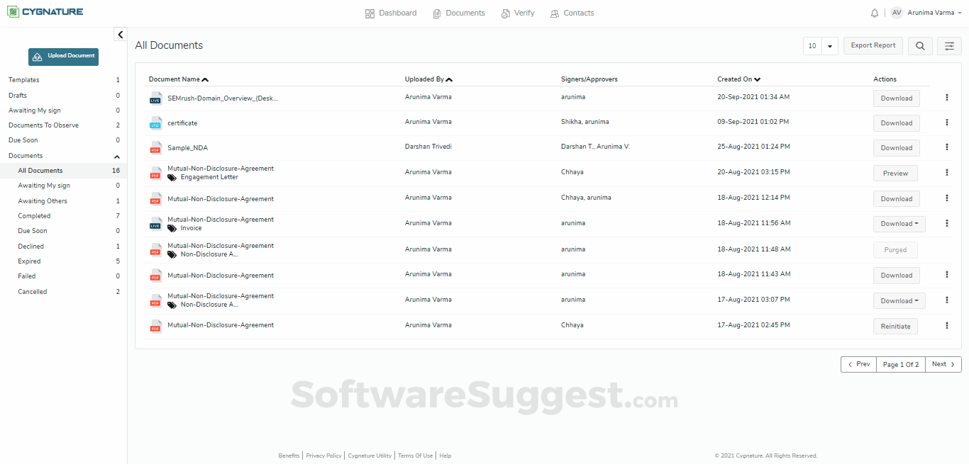 Cygnature Pricing, Features, and Reviews (Apr 2025)
