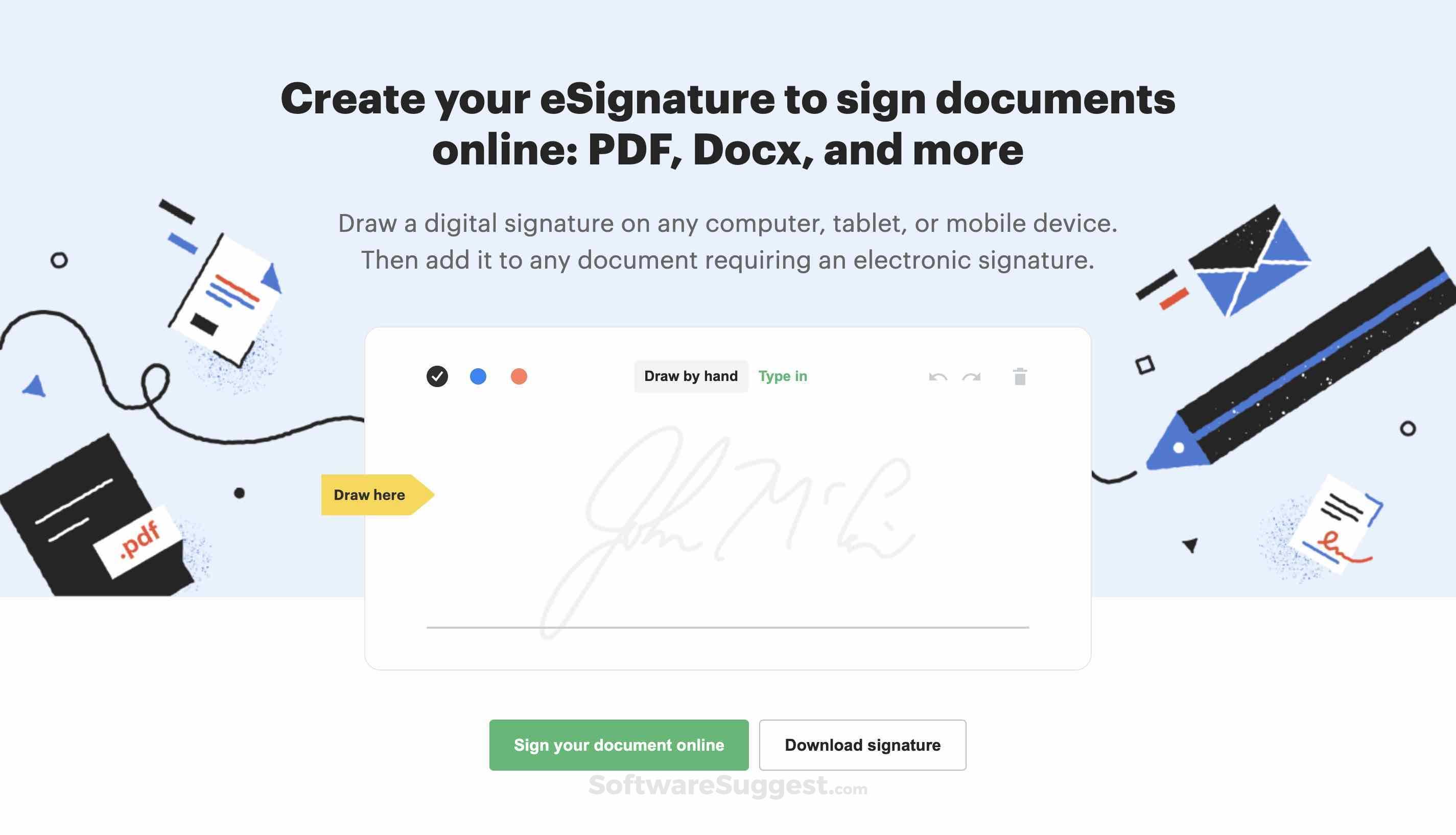 create computer signature