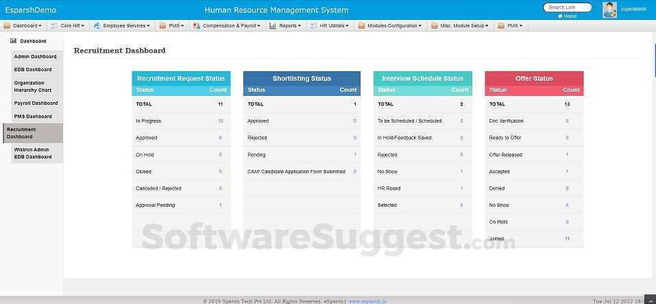 eSparsh HRMS: Reviews, Pricing, Features in 2026