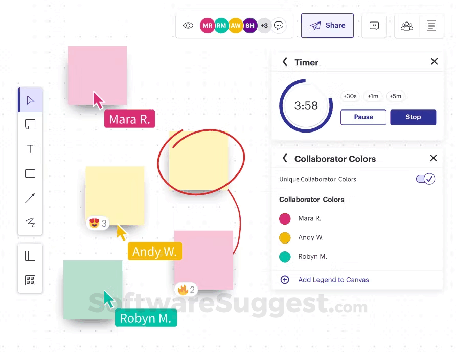 Compare Lucidchart vs Lucidspark in November 2025
