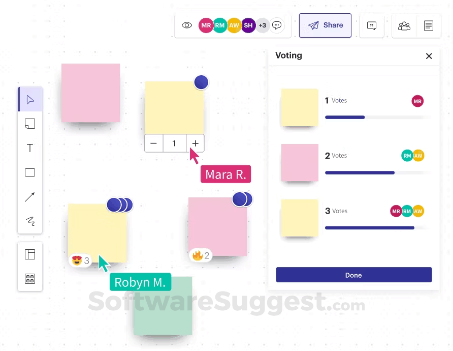 Compare Lucidchart vs Lucidspark in November 2025