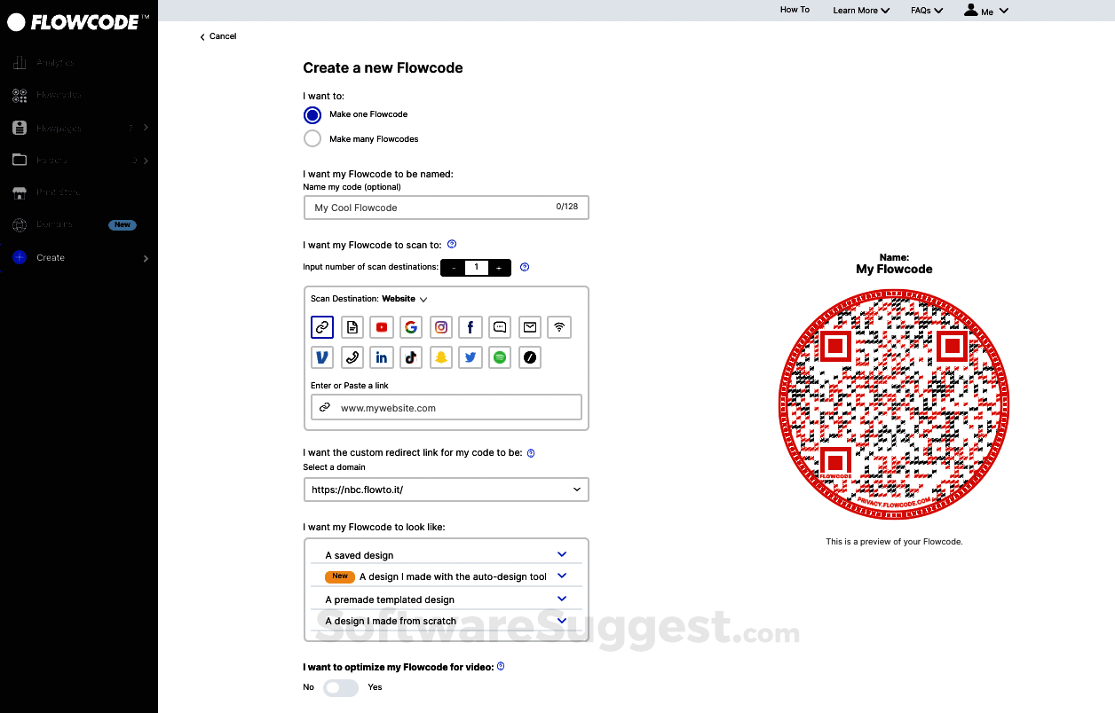 Compare Flowcode vs QR Code Generator Pro in November 2025