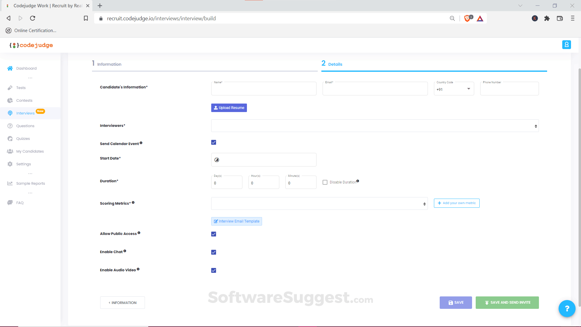 Codejudge Interviews - Pricing, Features, and Details in 2025