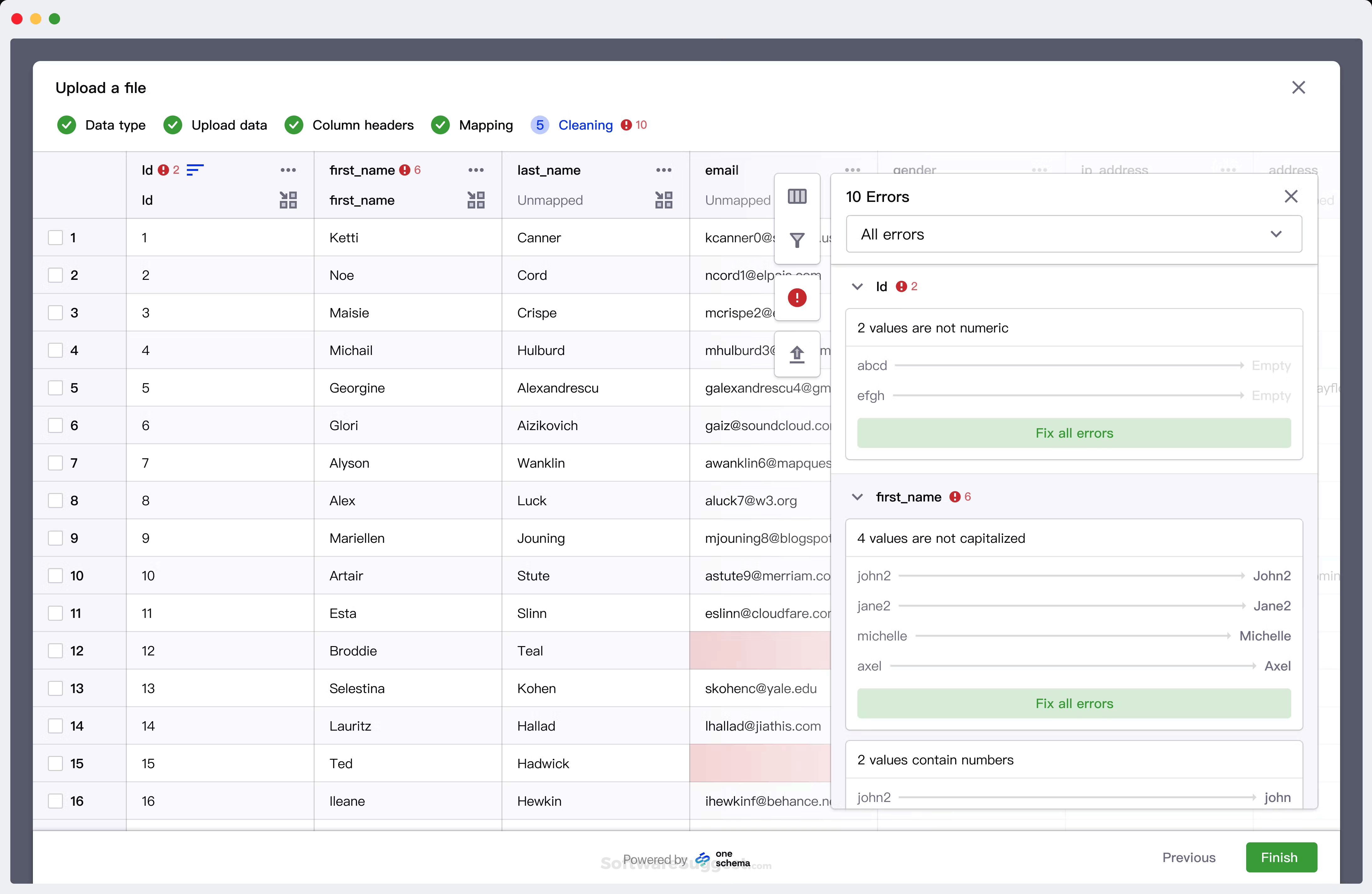 OneSchema - Pricing, Features, and Details in 2025