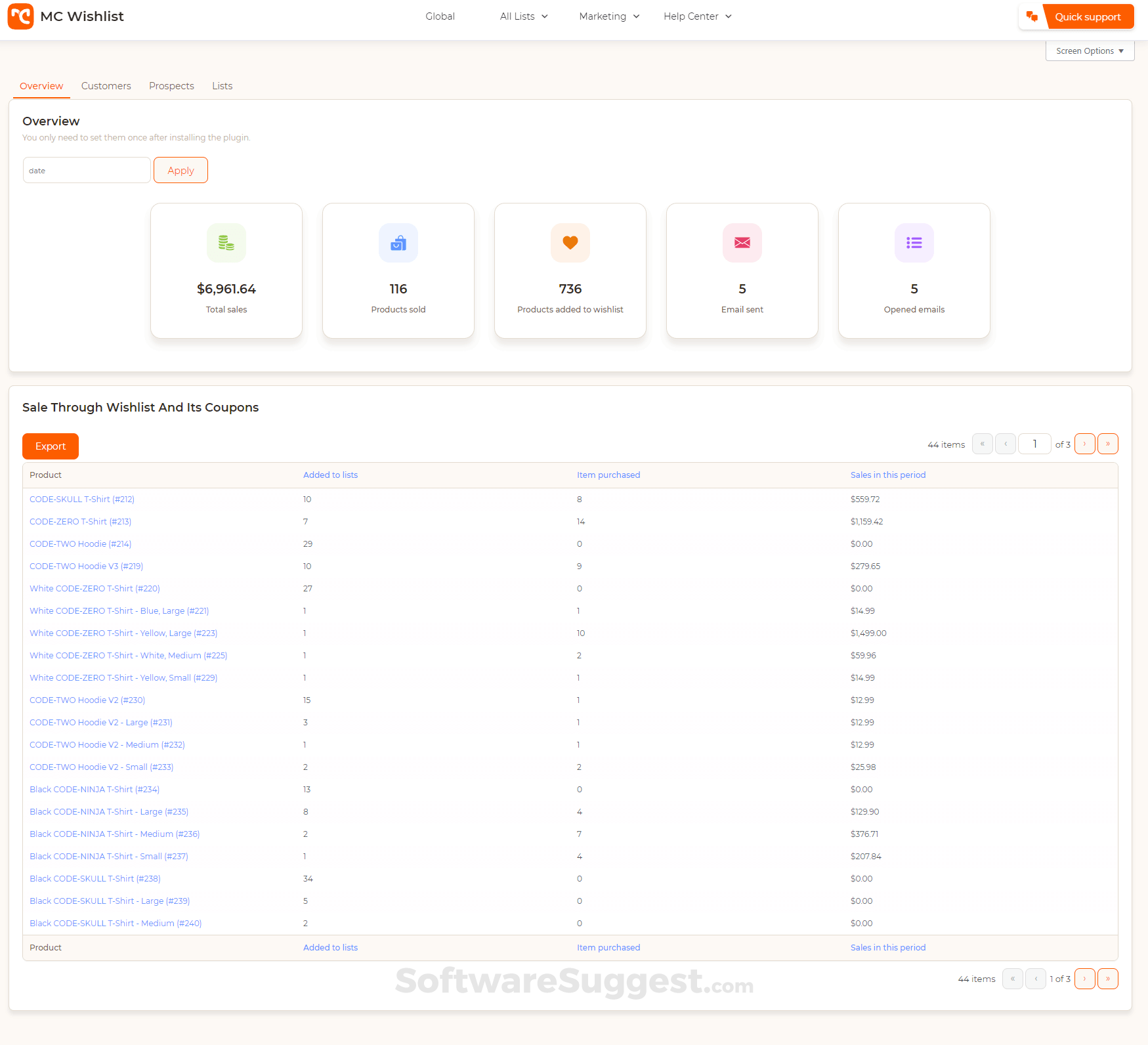 MC Lists - Pricing, Features, and Details in 2025
