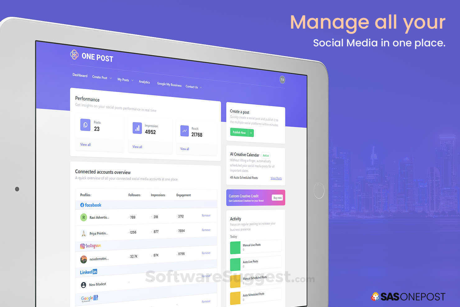 One Post: Pricing, Features, Reviews & Ratings (2026)