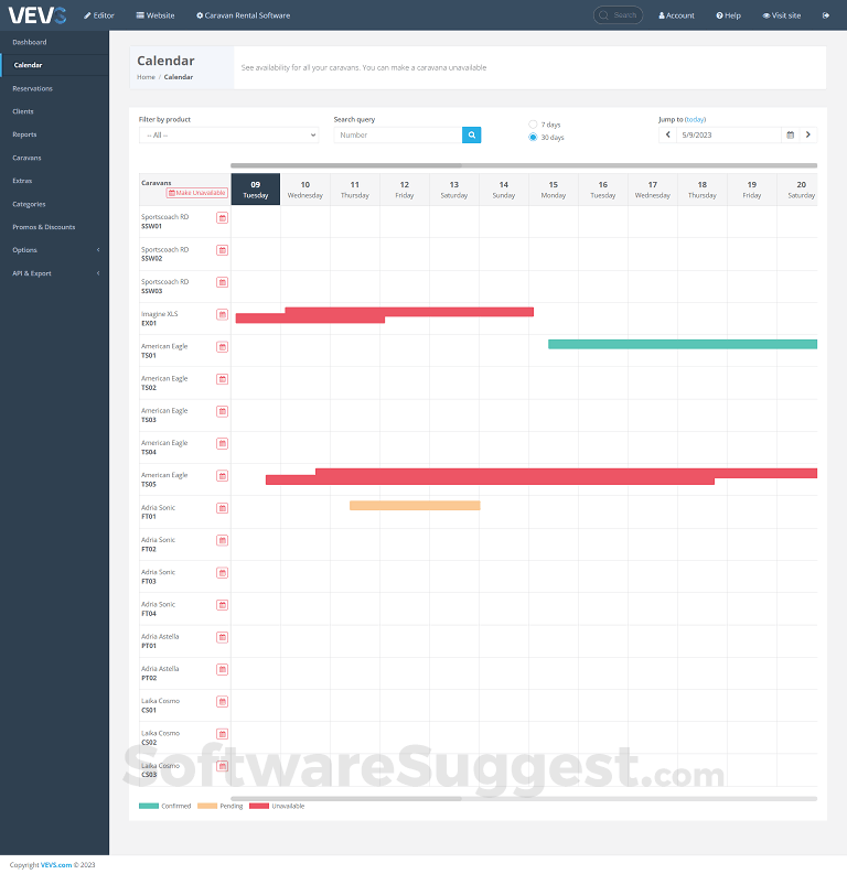 VEVS Caravan and RV Rental - Pricing, Features, and Details in 2025