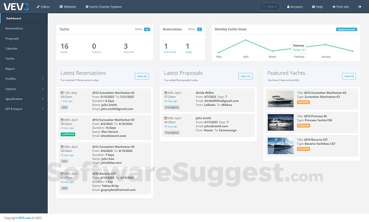 VEVS Yacht Charter Pricing, Features, and Reviews (Feb 2025)