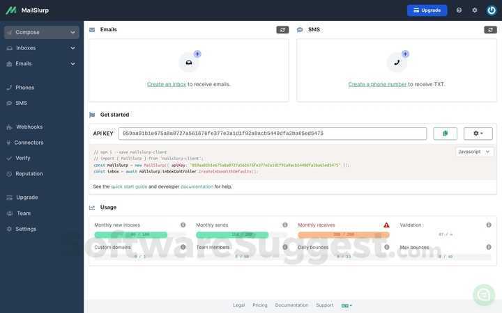 MailSlurp Pricing, Features, and Reviews (Jun 2025)