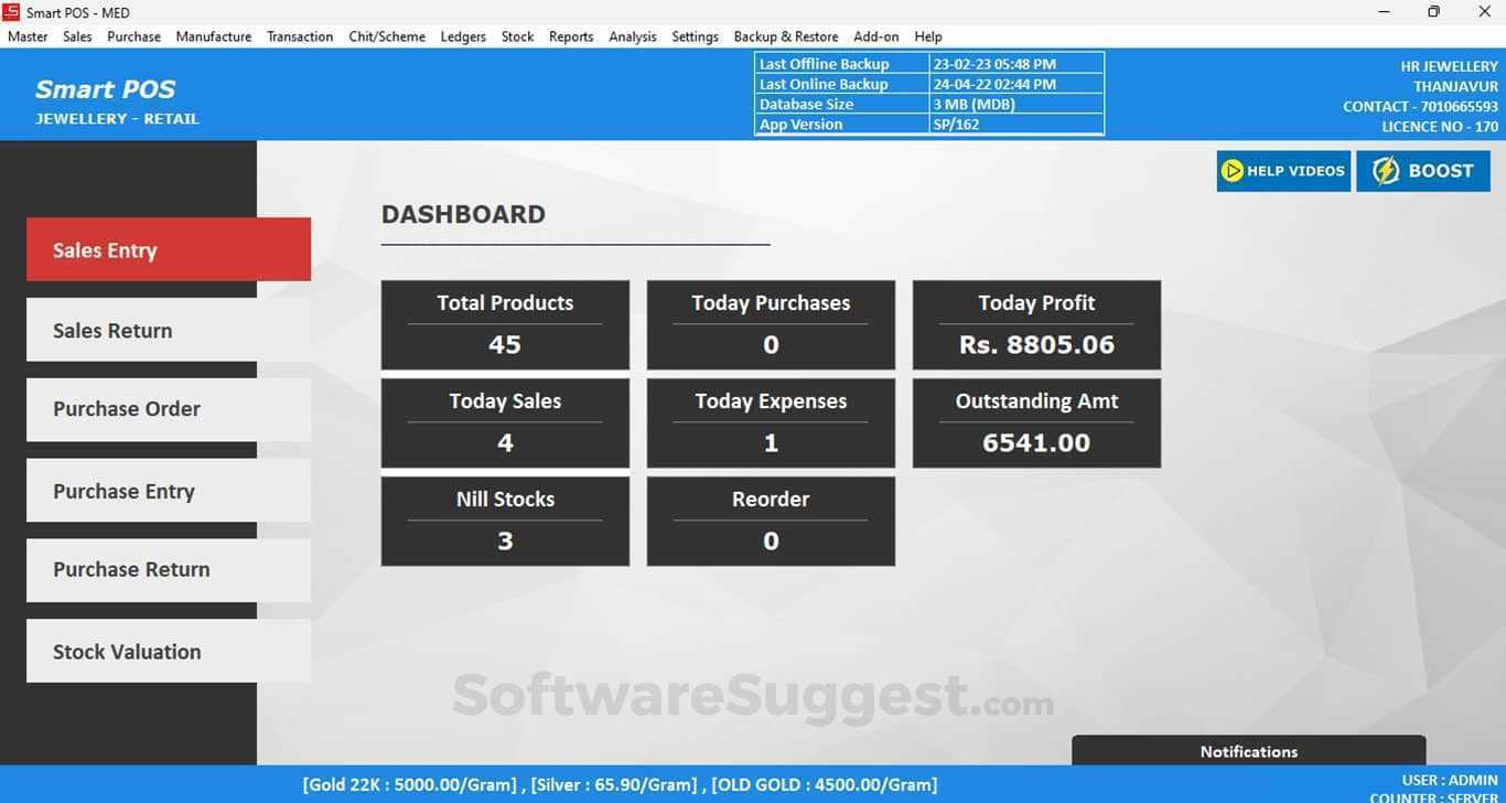 Smart POS - Jewellery - Pricing, Features, and Details in 2025