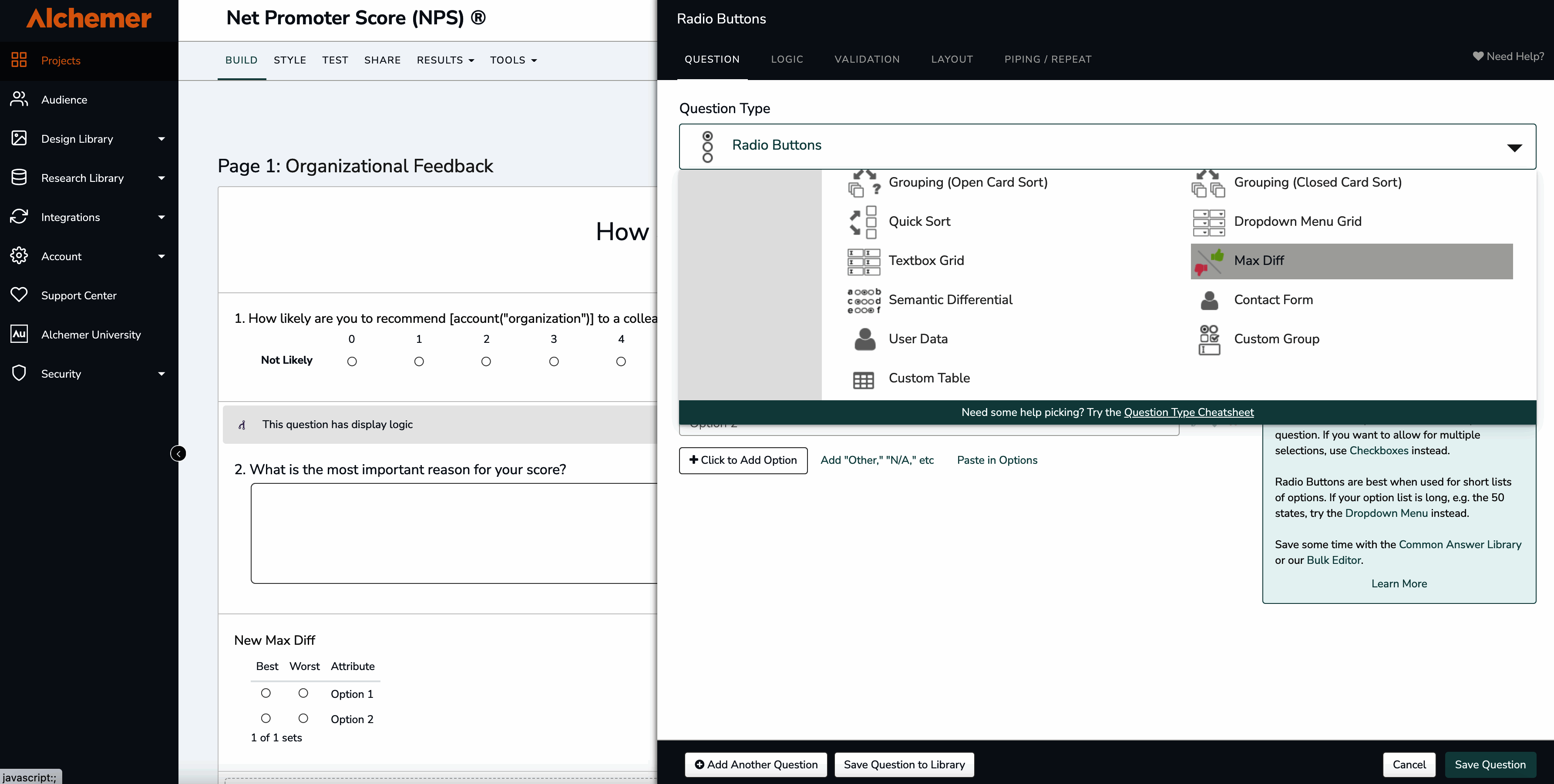 Alchemer - Pricing, Features, and Details in 2025