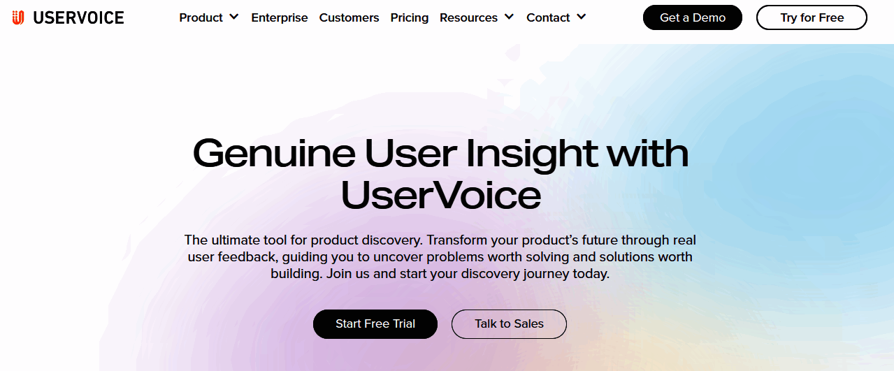 UserVoice - Pricing, Features, and Details in 2025
