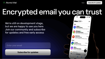 Atomic Mail - Pricing, Features, and Details in 2025