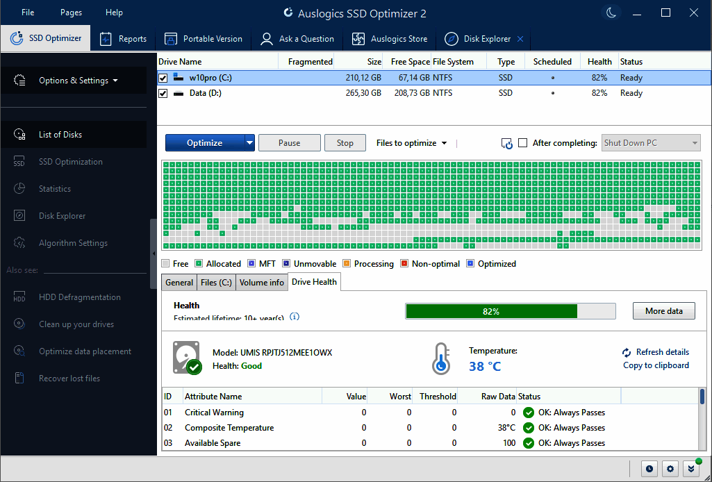 Auslogics SSD Optimizer - Pricing, Features, and Details in 2025