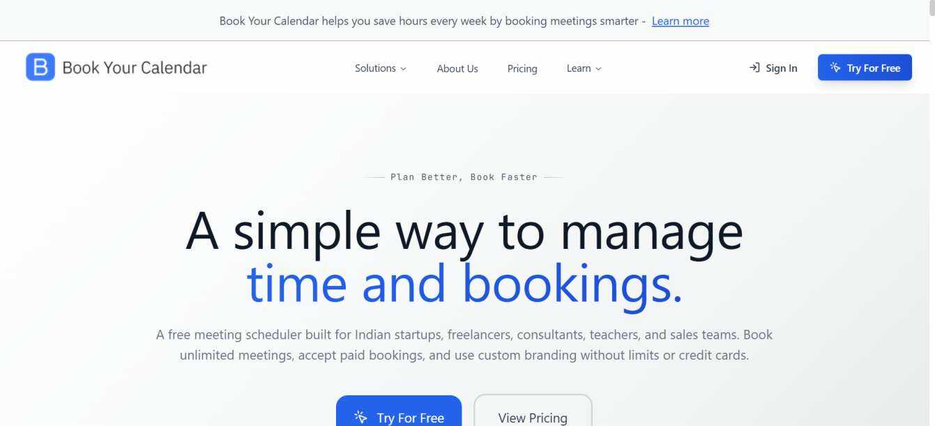Book Your Calendar - Pricing, Features, and Details in 2026