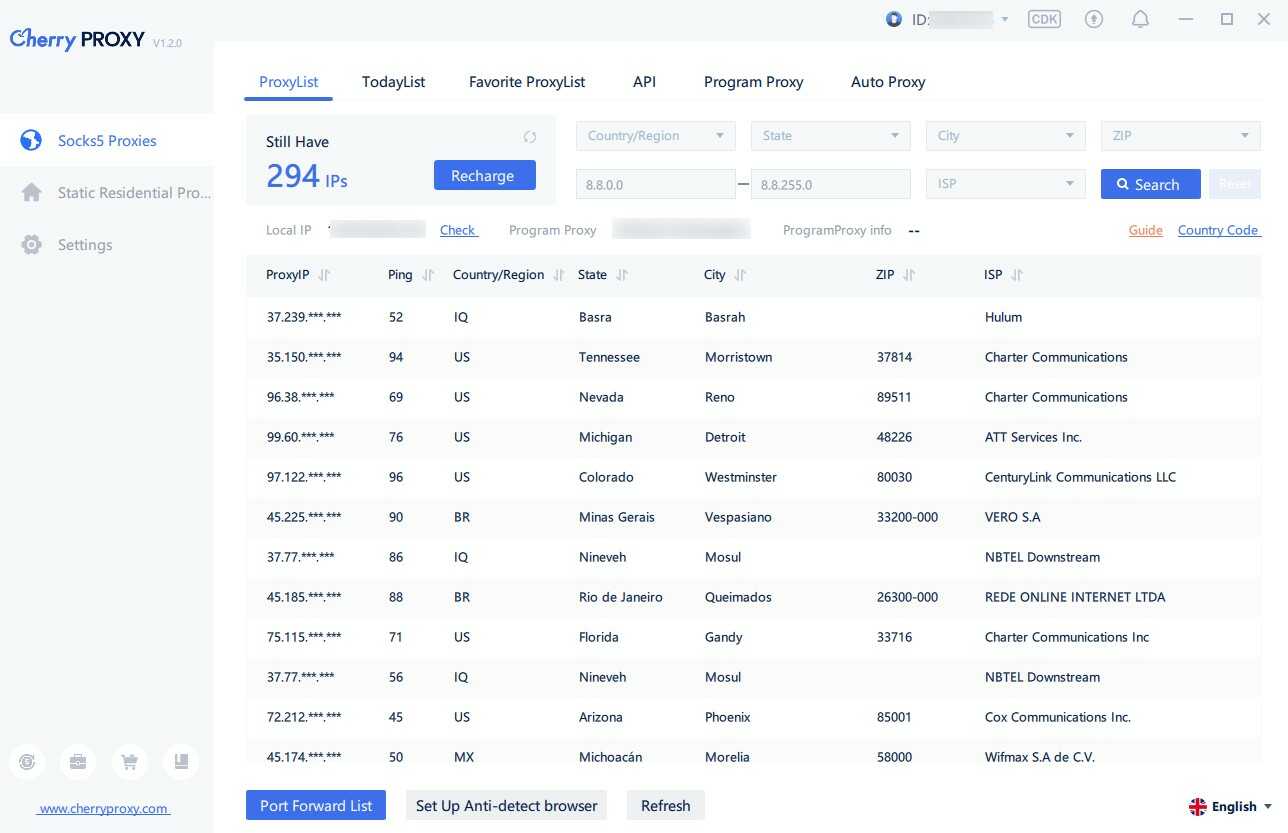 Cherry Proxy - Pricing, Features, and Details in 2025