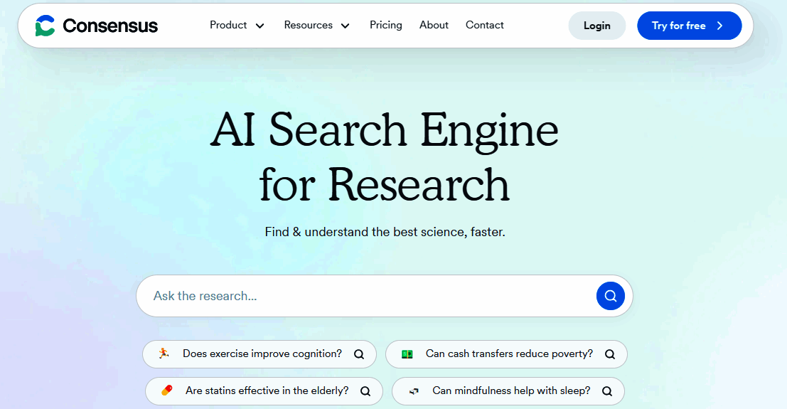 Consensus AI - Pricing, Features, and Details in 2025