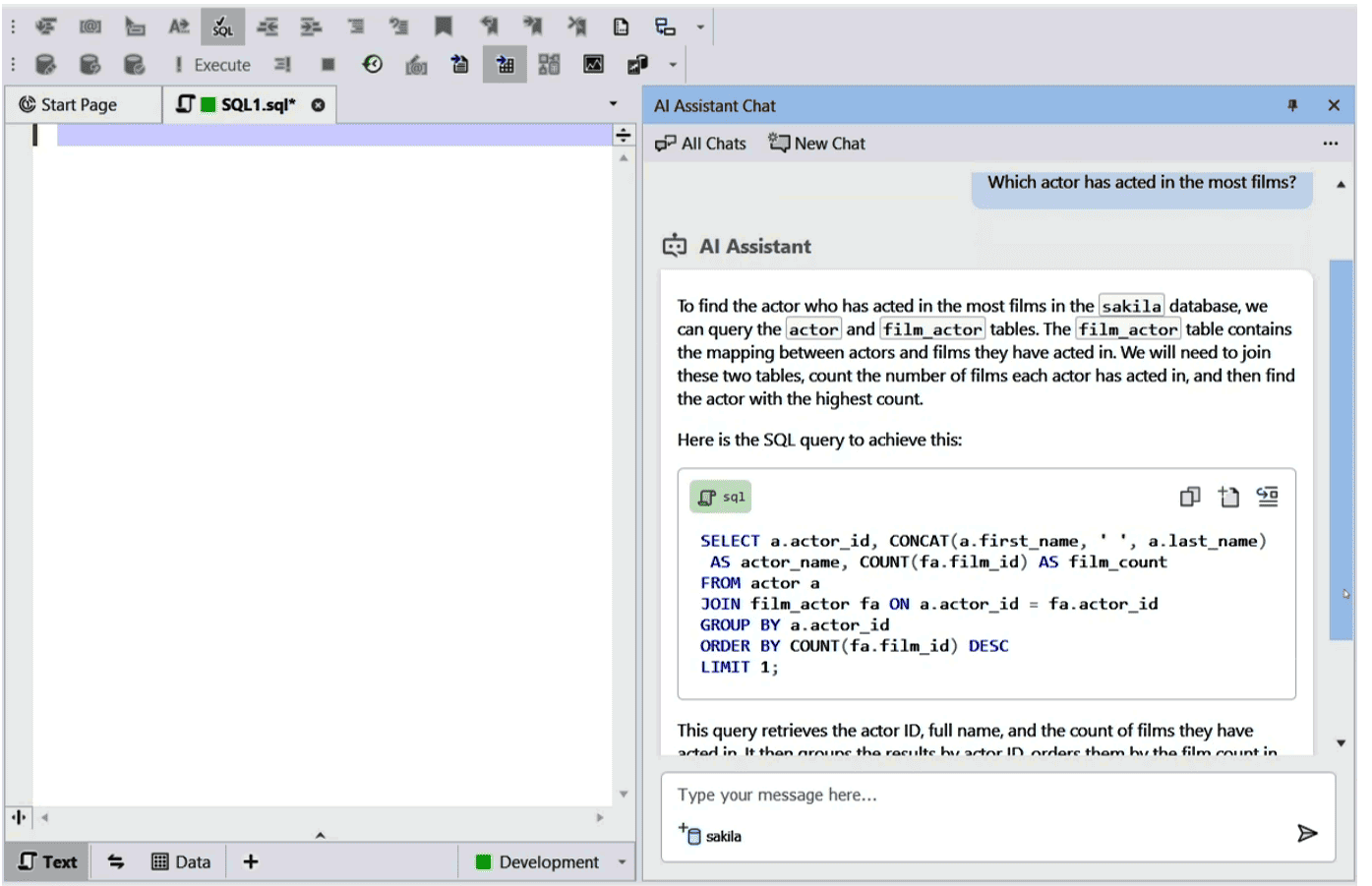dbForge AI Assistant - Pricing, Features, and Details in 2026