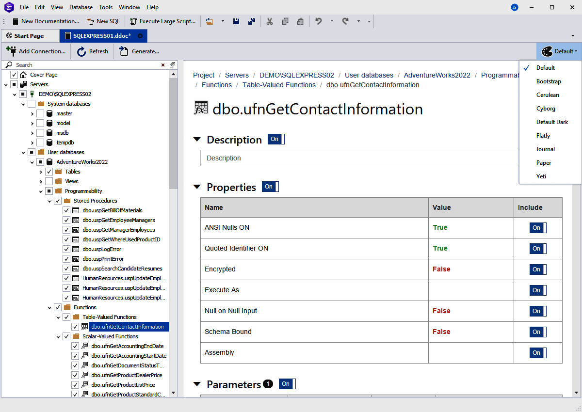 dbForge Documenter for SQL Server - Pricing, Features, and Details in 2025