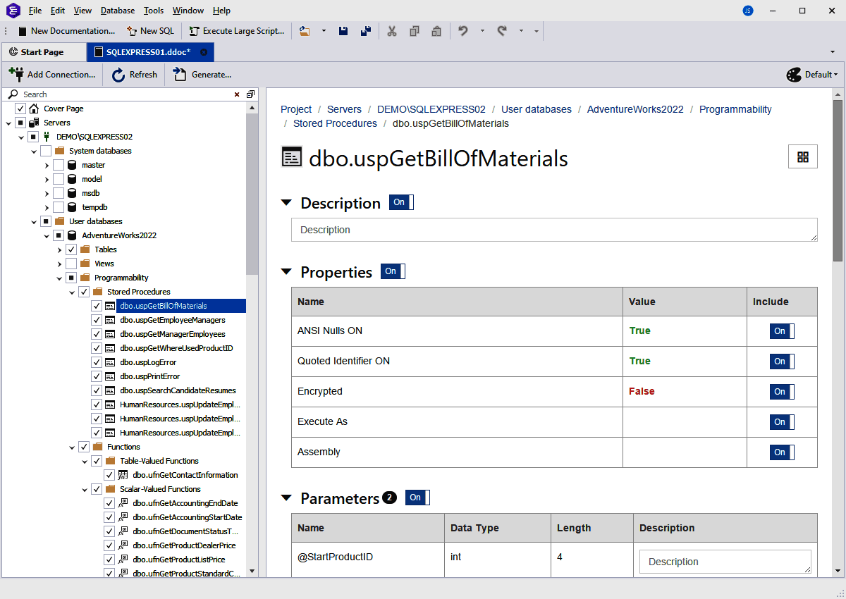dbForge Documenter for SQL Server - Pricing, Features, and Details in 2025