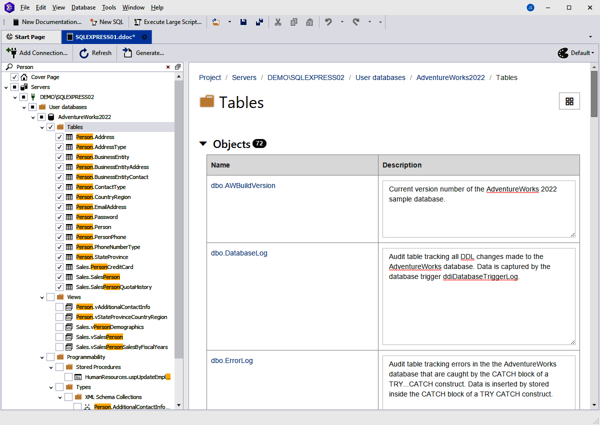 dbForge Documenter for SQL Server - Pricing, Features, and Details in 2025