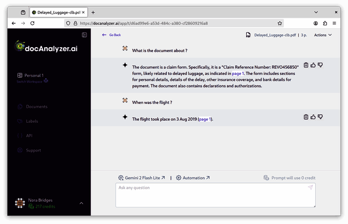 docAnalyzer.ai - Pricing, Features, and Details in 2025