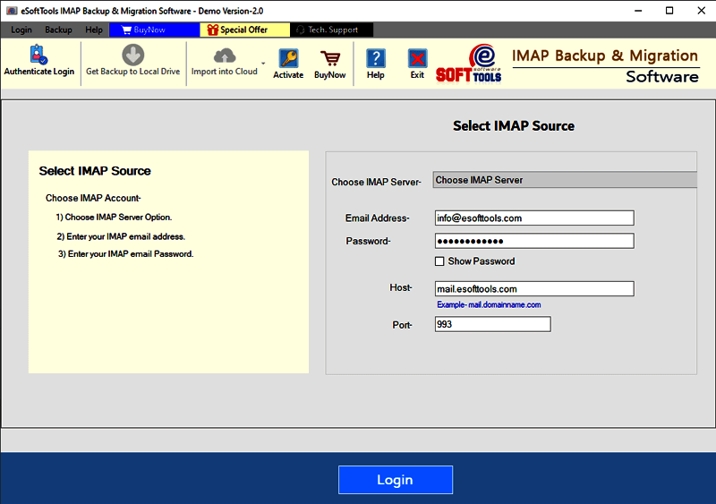 eSoftTools IMAP to IMAP Migration: Details, Pricing, Features ...