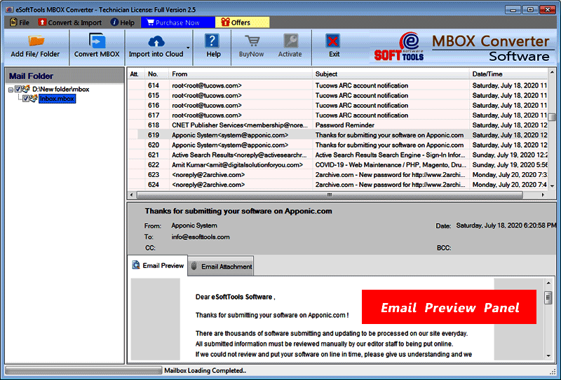 eSoftTools MBOX to IMAP Converter - Pricing, Features, and Details in 2025
