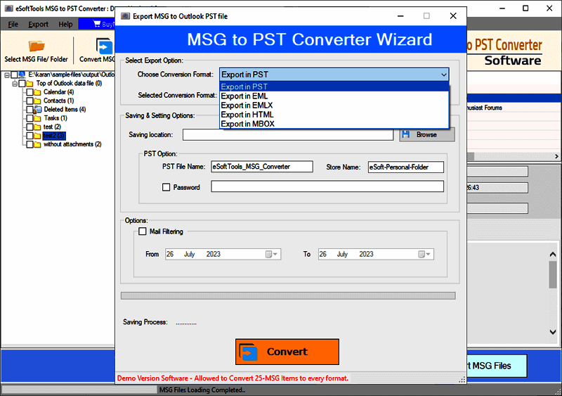 eSoftTools MSG to PST Converter: Details, Pricing, Features ...