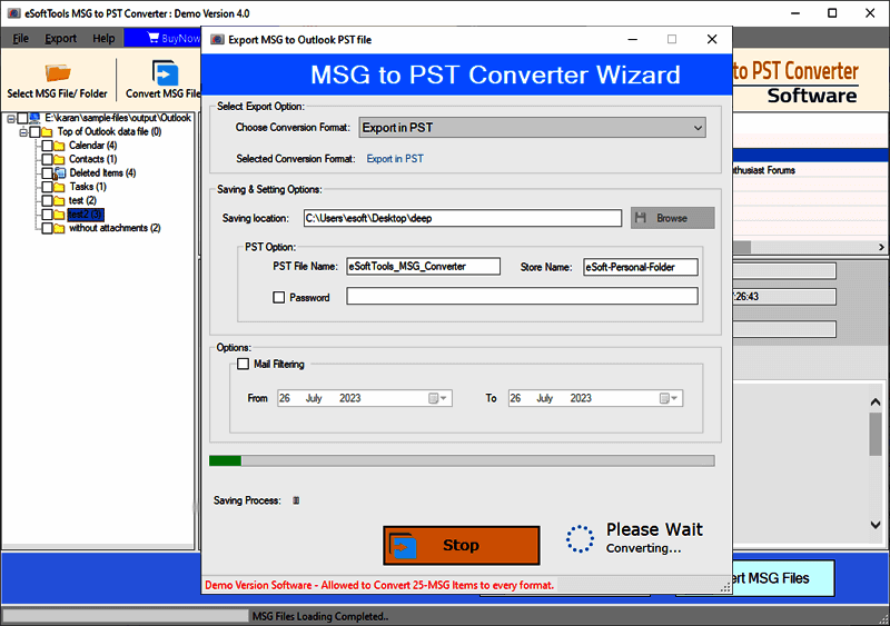 eSoftTools MSG to PST Converter - Pricing, Features, and Details in 2026