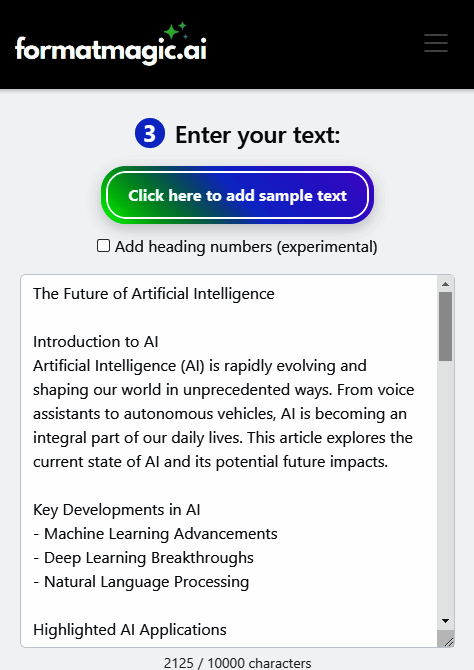 Format Magic - Pricing, Features, and Details in 2025