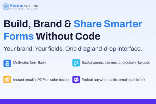 Forms Made Easy - Pricing, Features, and Details in 2025