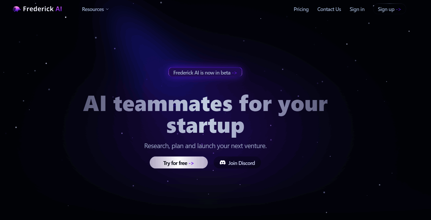 Frederick AI - Pricing, Features, and Details in 2025