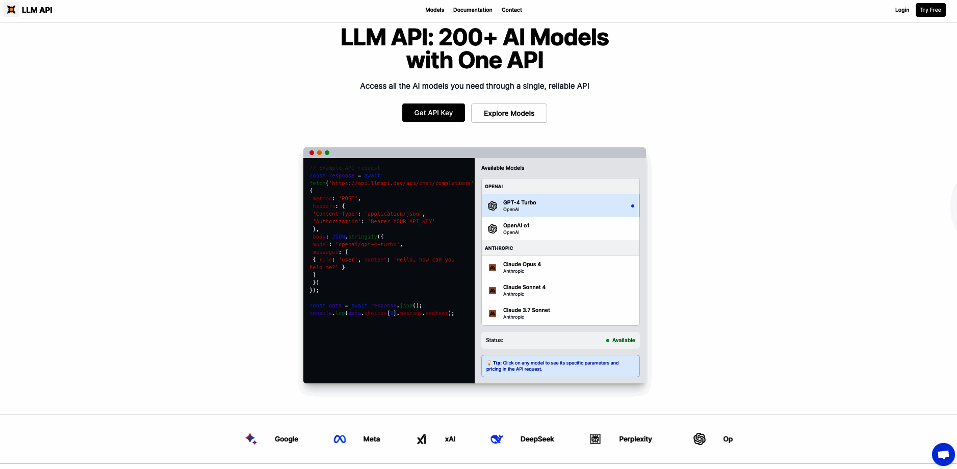 LLM API - Pricing, Features, and Details in 2025