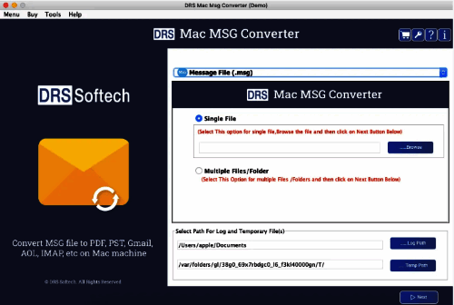 DRS MAC MSG Converter - Pricing, Features, and Details in 2025