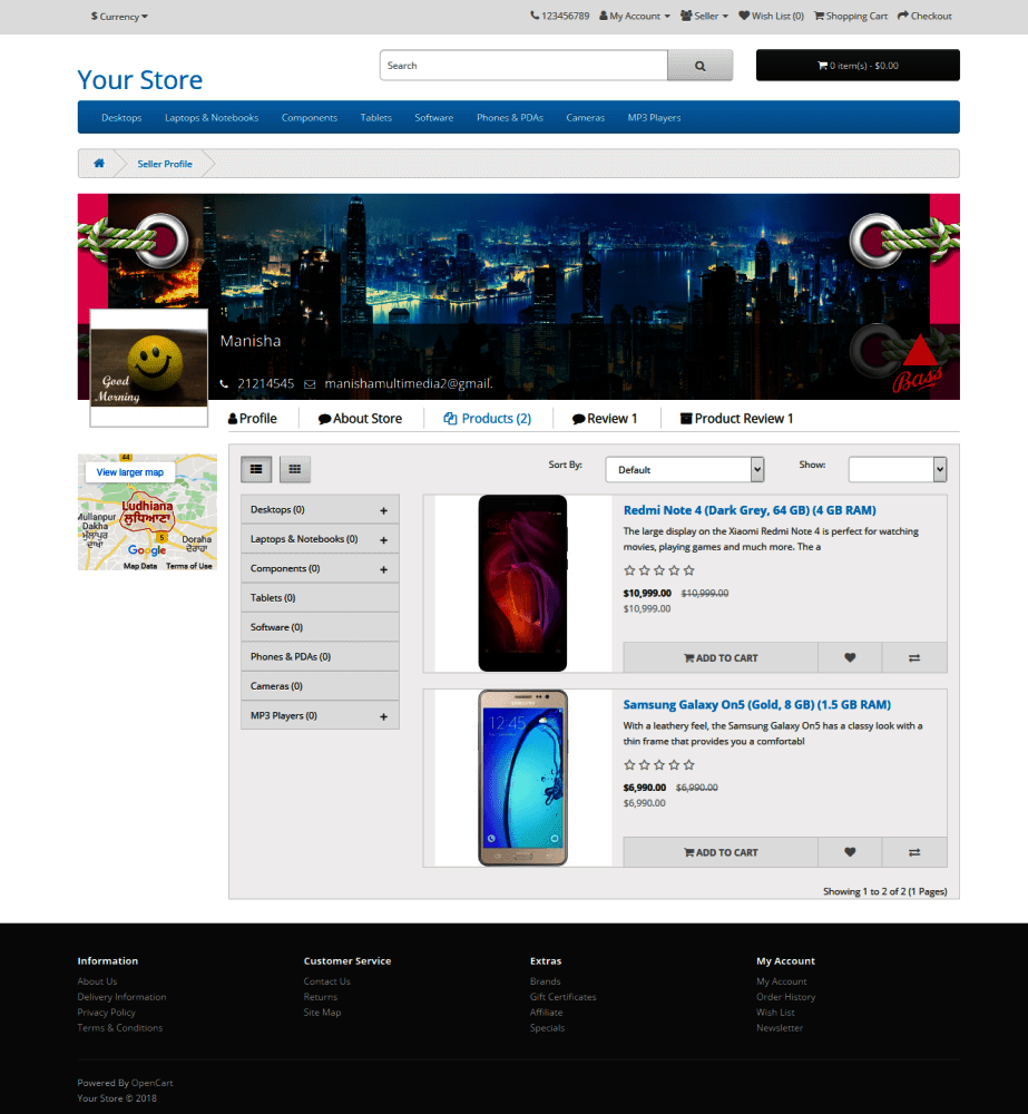 OpenCart Multi-vendor Module - Pricing, Features, and Details in 2026