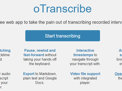 oTranscribe - Pricing, Features, and Details in 2025