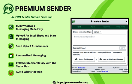 Premium Sender - Pricing, Features, and Details in 2025