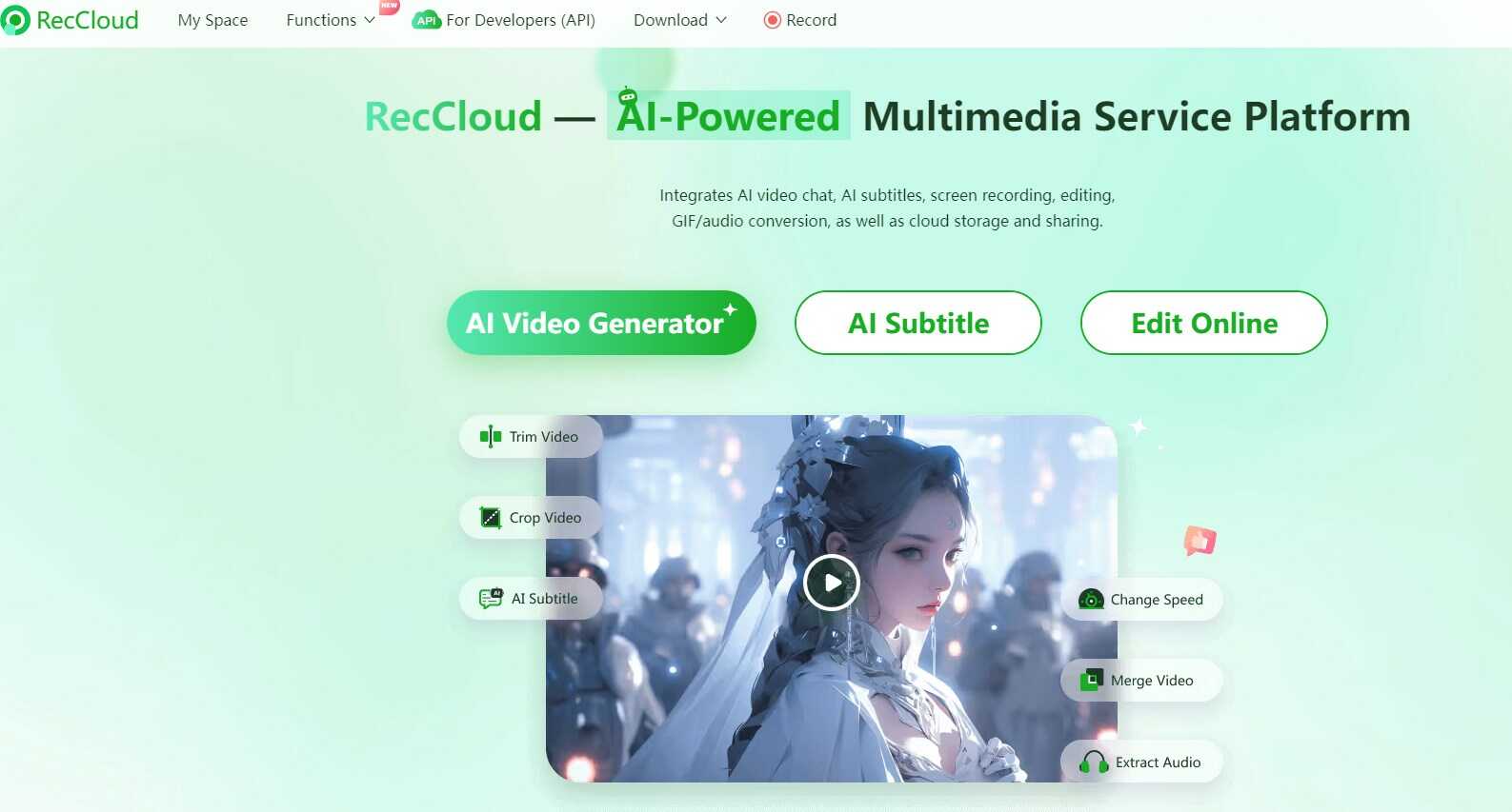RecCloud - Pricing, Features, and Details in 2025