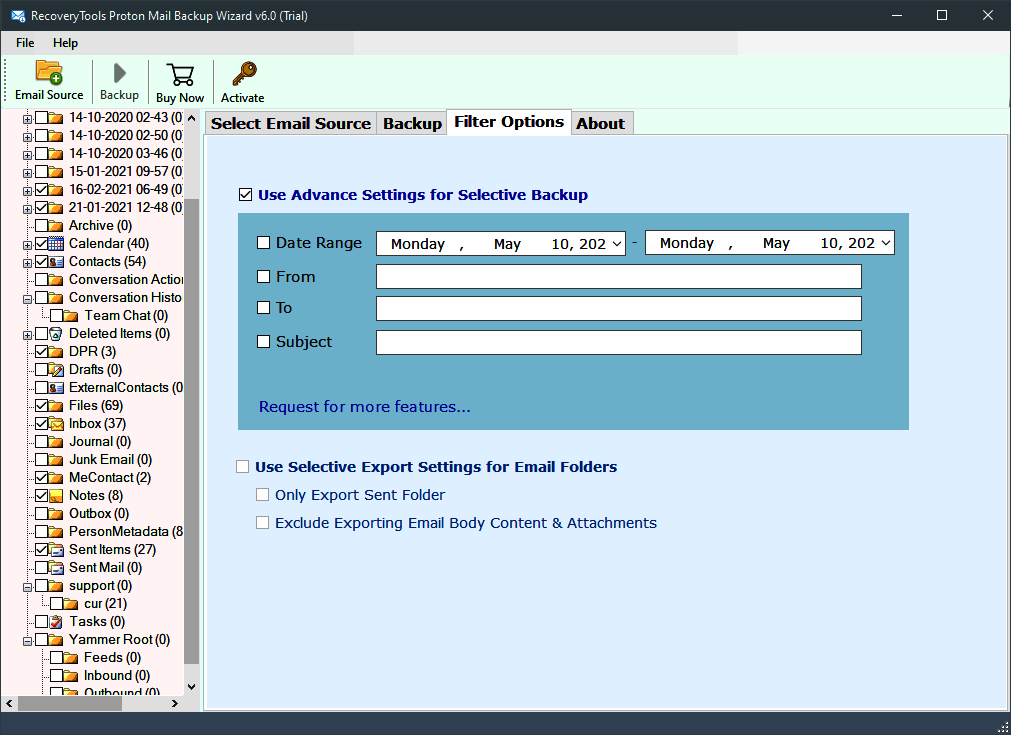 RecoveryTools ProtonMail Backup Wizard: Details, Pricing, Features ...