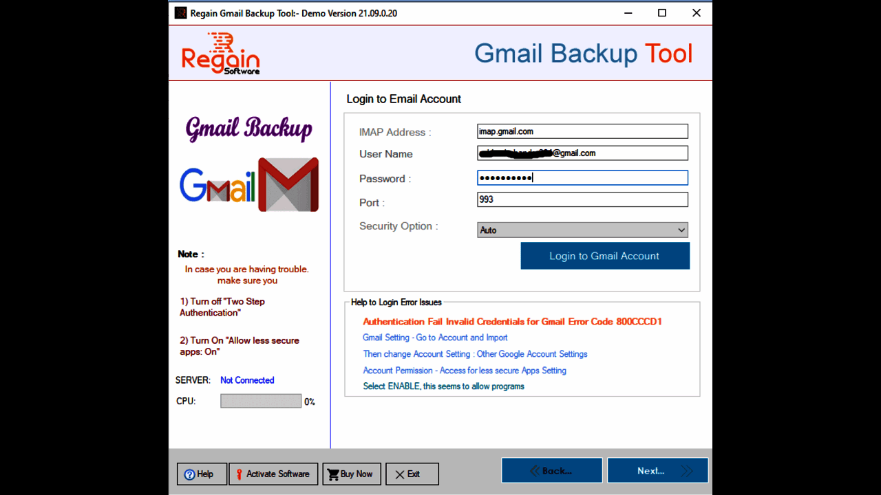 Regain Gmail to Office 365 Migration - Pricing, Features, and Details in 2025