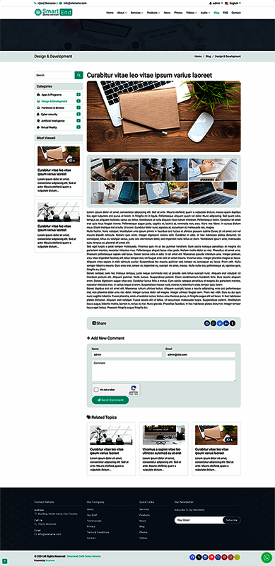 Smartend CMS - Pricing, Features, and Details in 2025