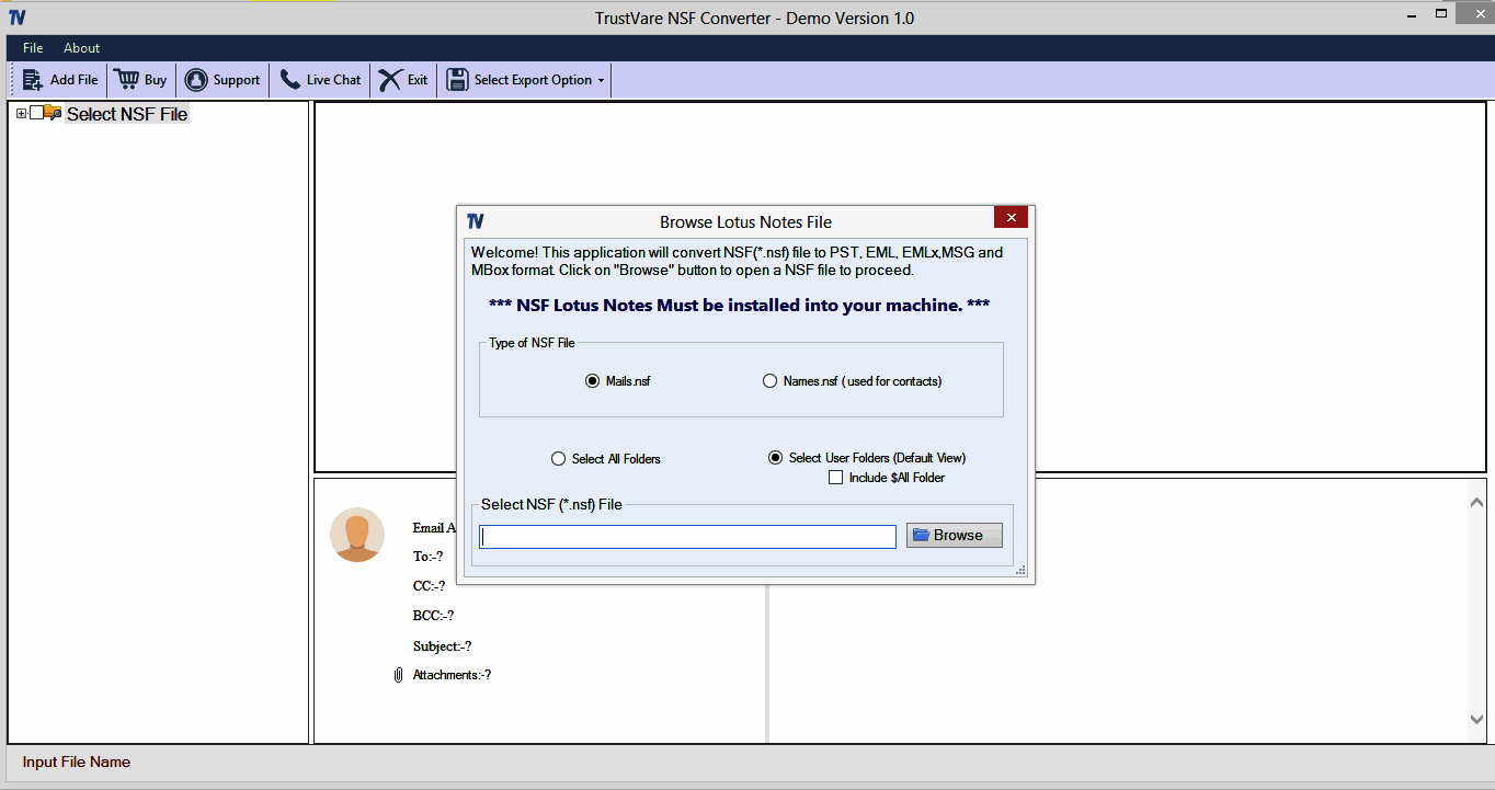 TrustVare NSF to PST Converter - Pricing, Features, and Details in 2026